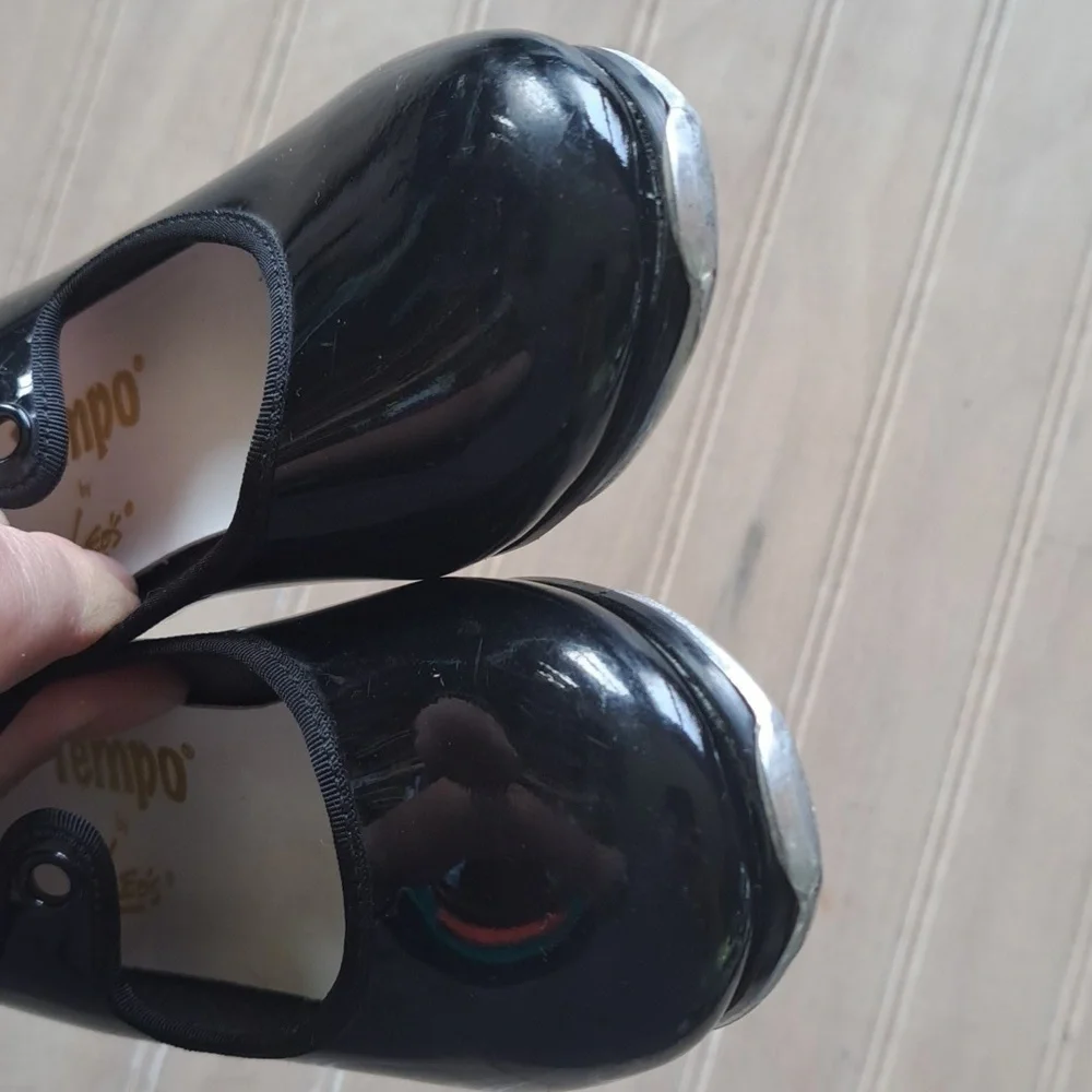 Tempo by Leo's | Shoes | Leos Tempo Toddler Tap Dance Black Patent ...